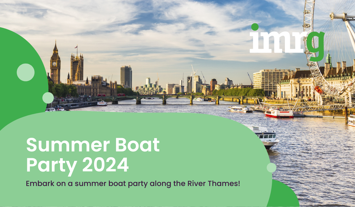 The IMRG Summer Boat Party 2024 - IMRG